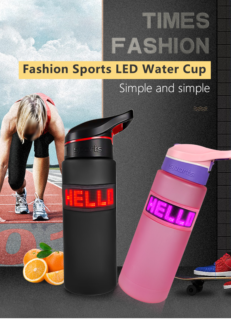 LED WATER BOTTLES