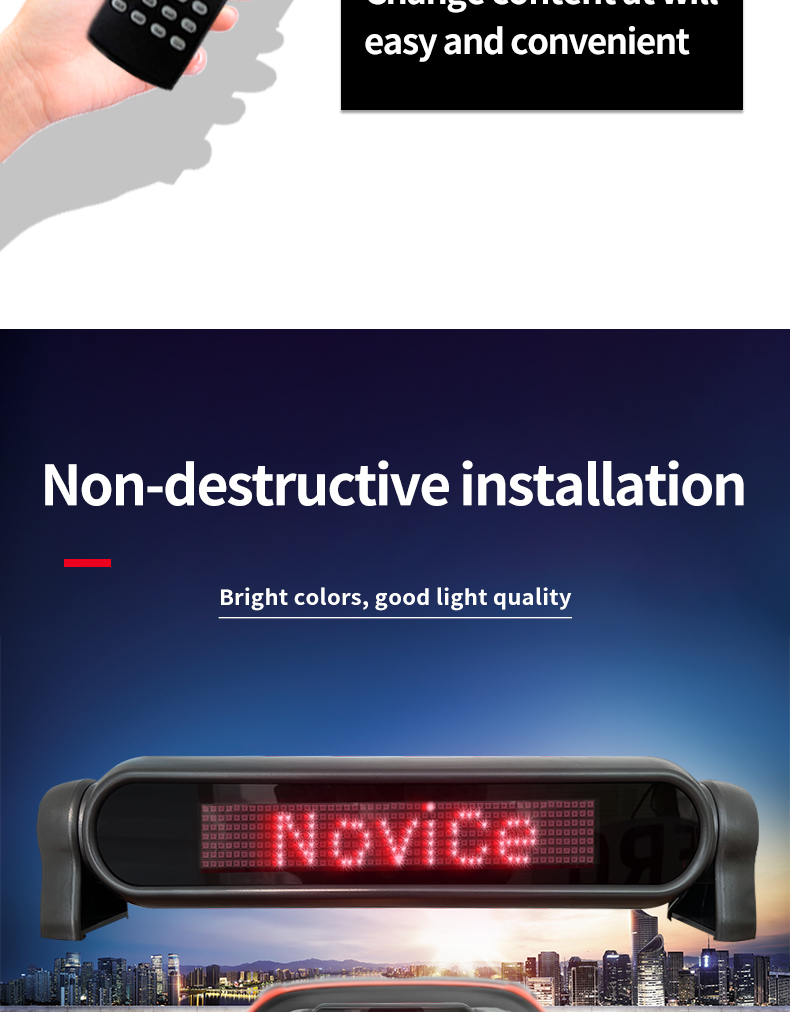 CAR LED DISPLAY