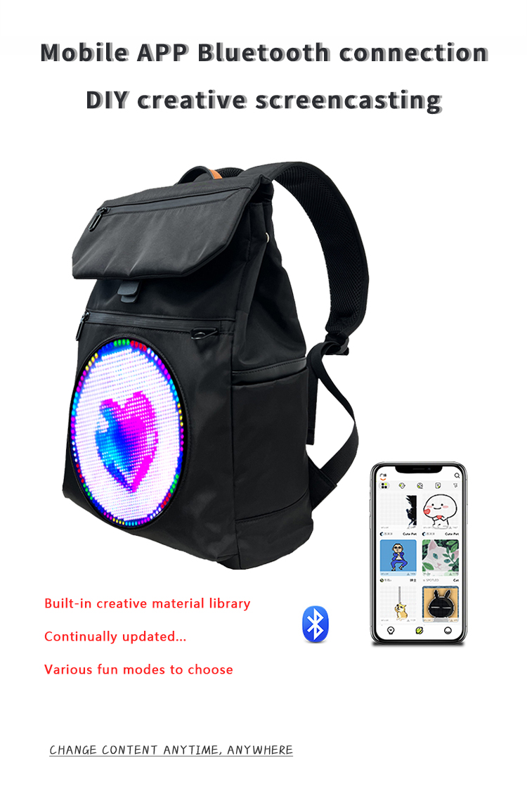 LED backpack