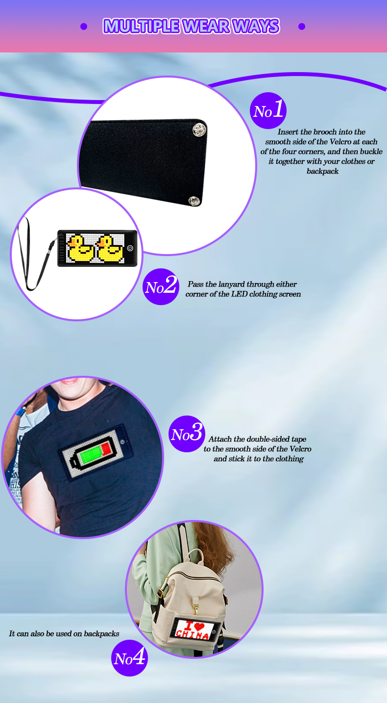 FLEXIBLE LED DISPLAY