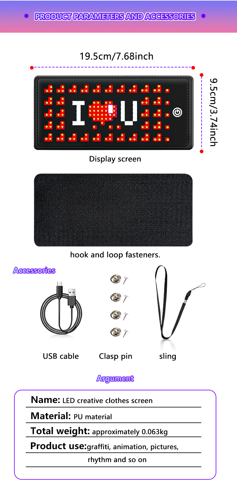 FLEXIBLE LED DISPLAY
