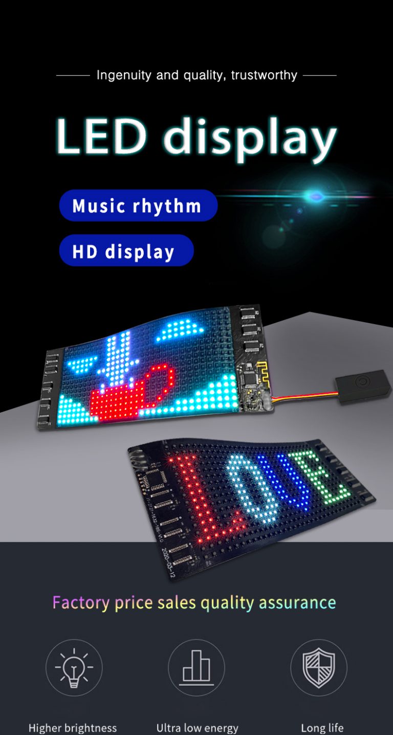 FLEXIBLE LED DISPLAY