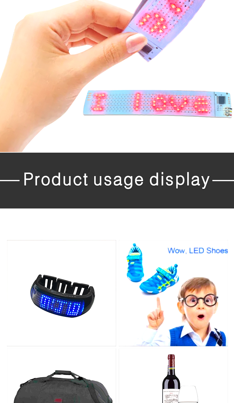 FLEXIBLE LED DISPLAY