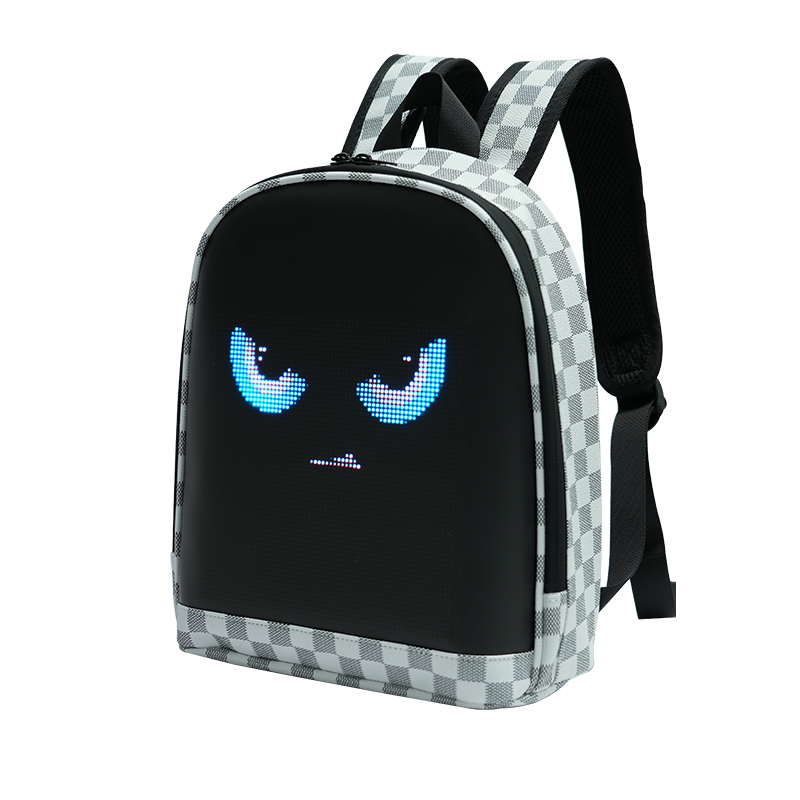 Waterproof Smart LED Display Backpack Customizable Moving Message ...